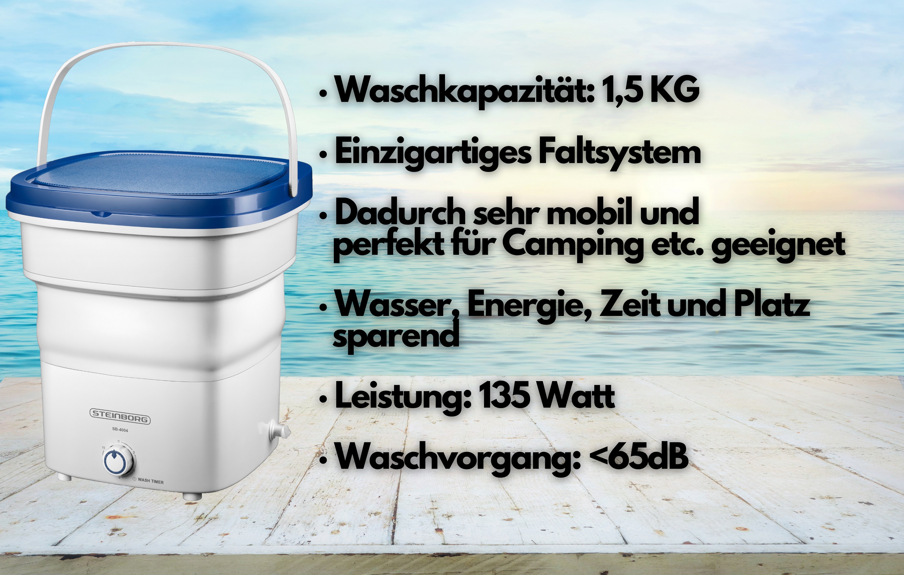 Faszinierend Waschmaschine Fur Camping Bild